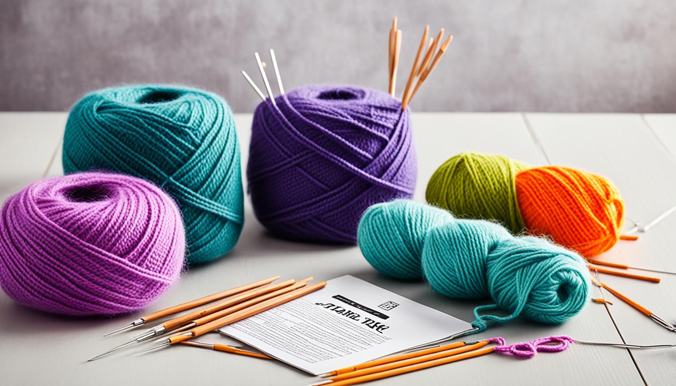Kit Tricot Débutant Adulte - Lancement Facile