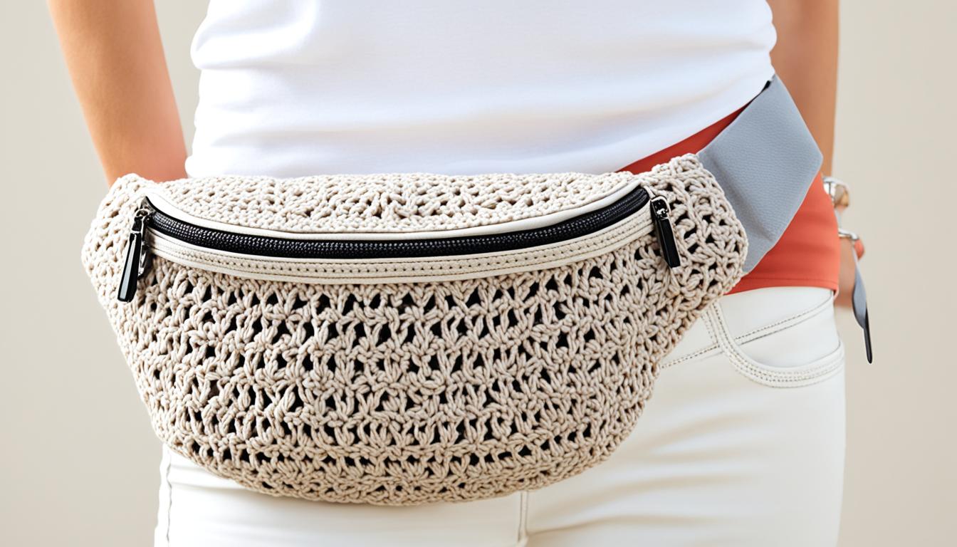 Sac Banane Crochet - Accessoire Tendance et Pratique