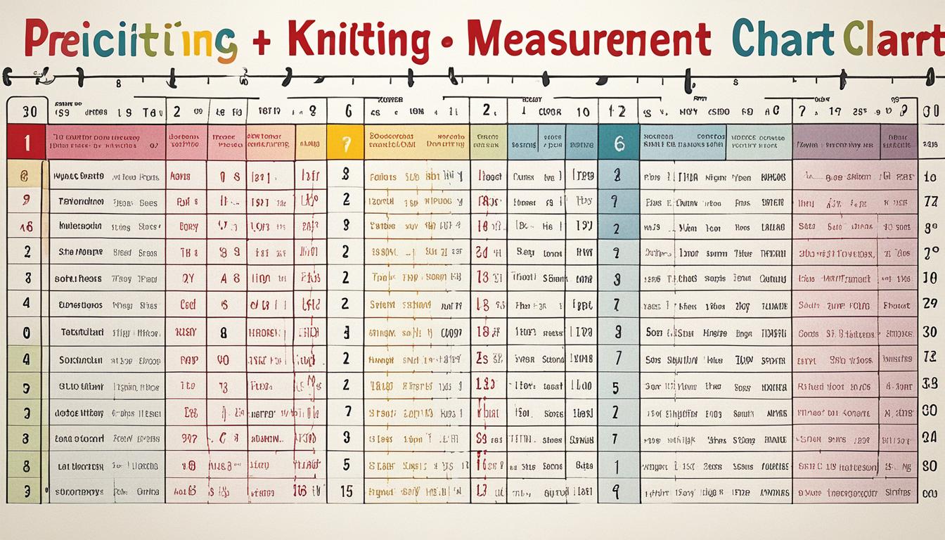 Tableau de Mesure Tricot - Guide Précis et Facile